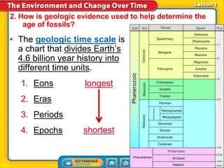 Ch. 6.1 Fossils & Geologic Time | PPT