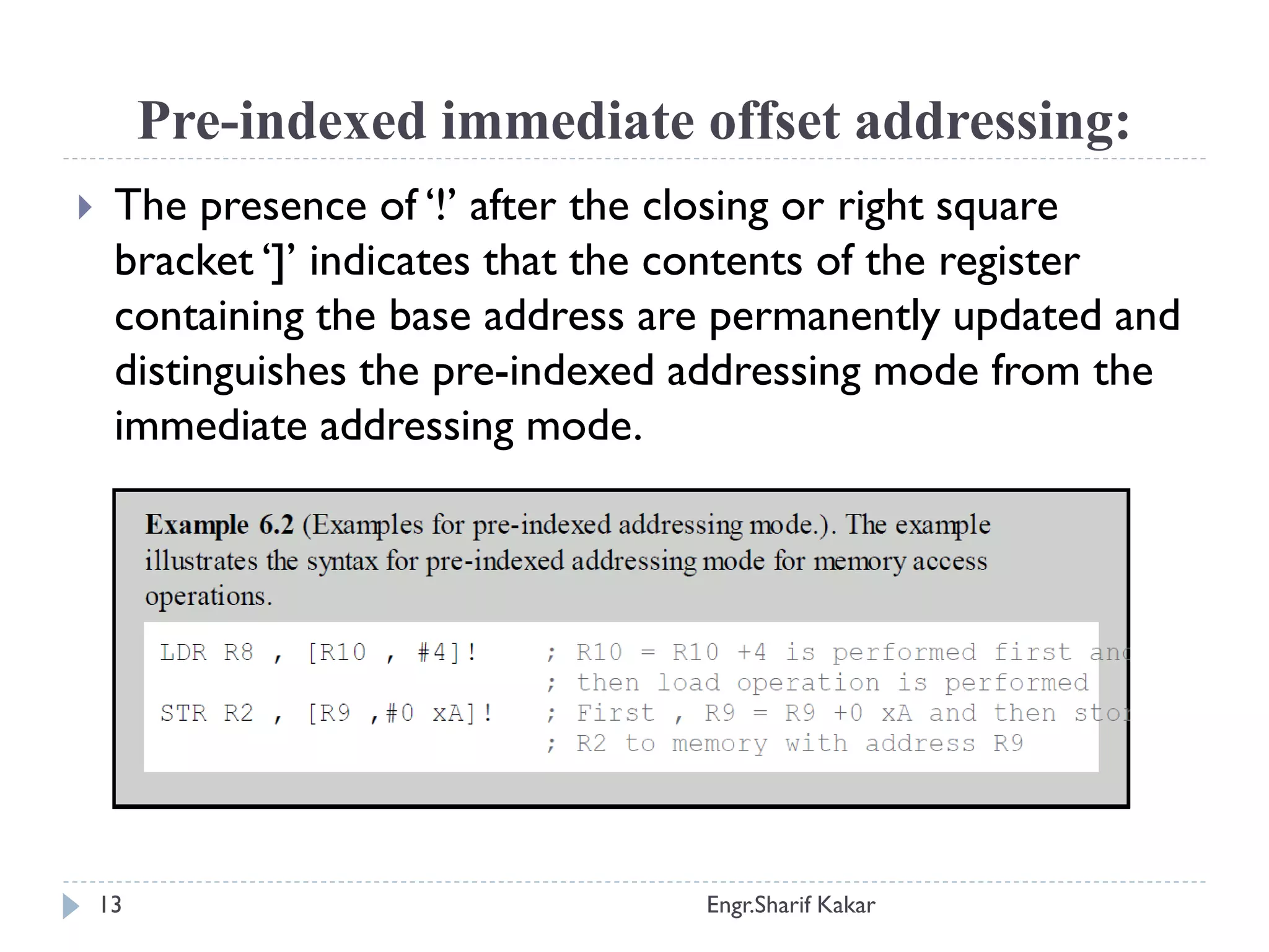 Memory Access Instructions | PDF