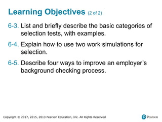 Employee Testing and selection /Human Resource Management | PPT
