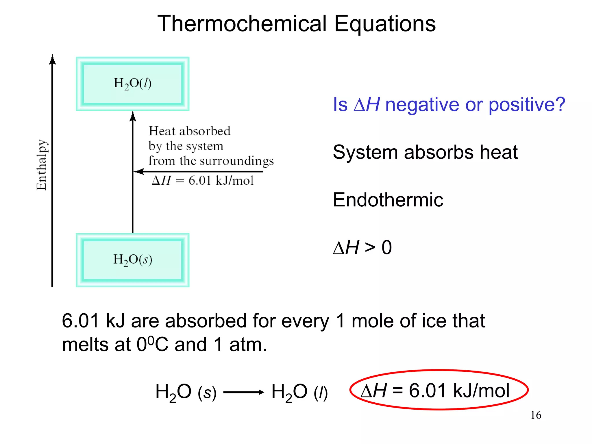 Ch6 Thermochemistry (updated) | PDF