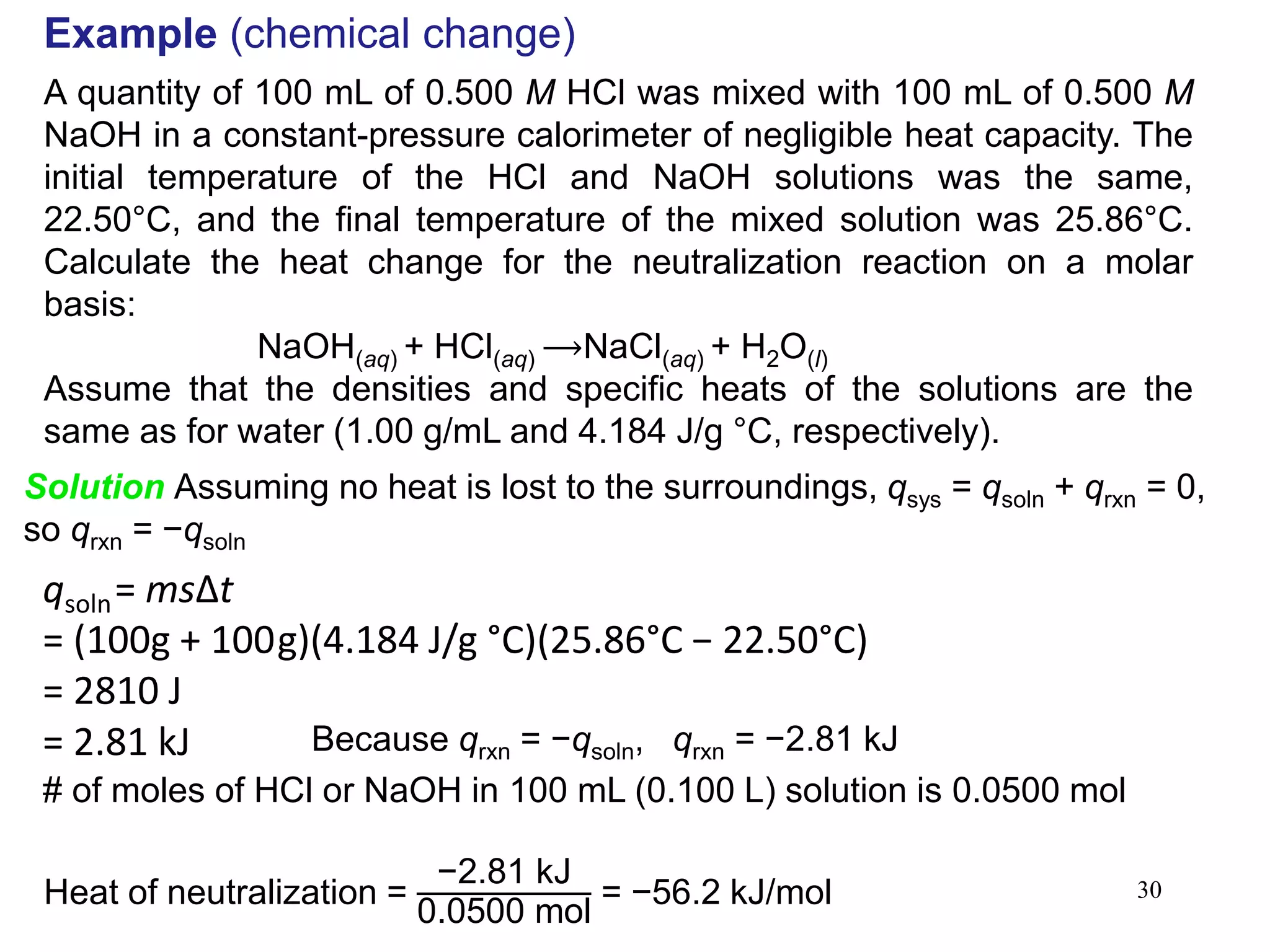 Ch6 Thermochemistry (updated) | PDF
