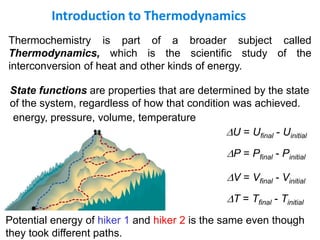 Ch6 Thermochemistry (updated) | PDF