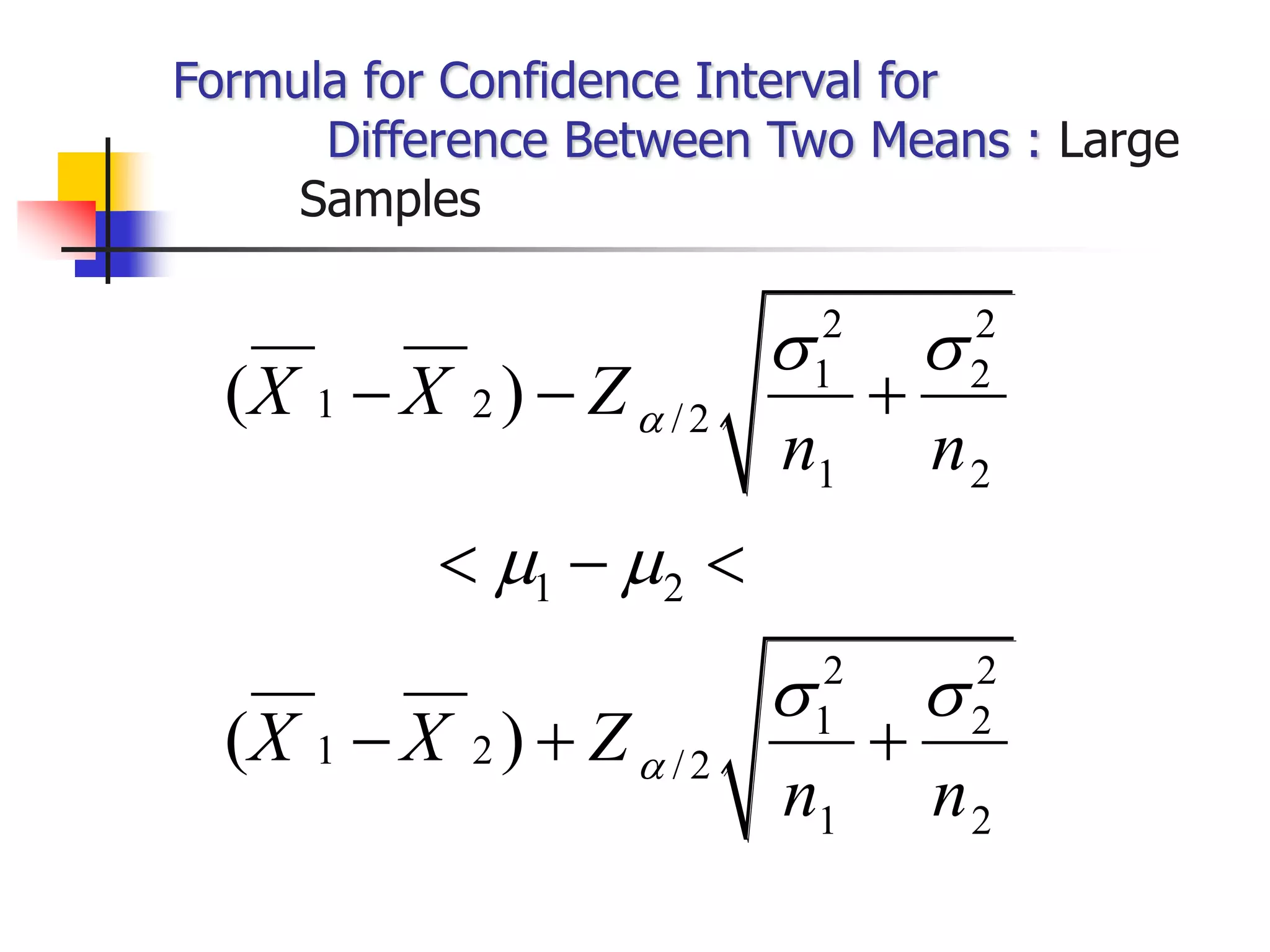 Ch6 Testing the Difference between Means, Variances | PPT