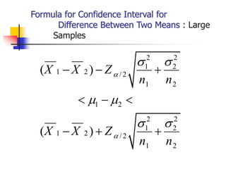 Ch6 Testing the Difference between Means, Variances | PPT