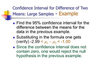 Ch6 Testing the Difference between Means, Variances | PPT