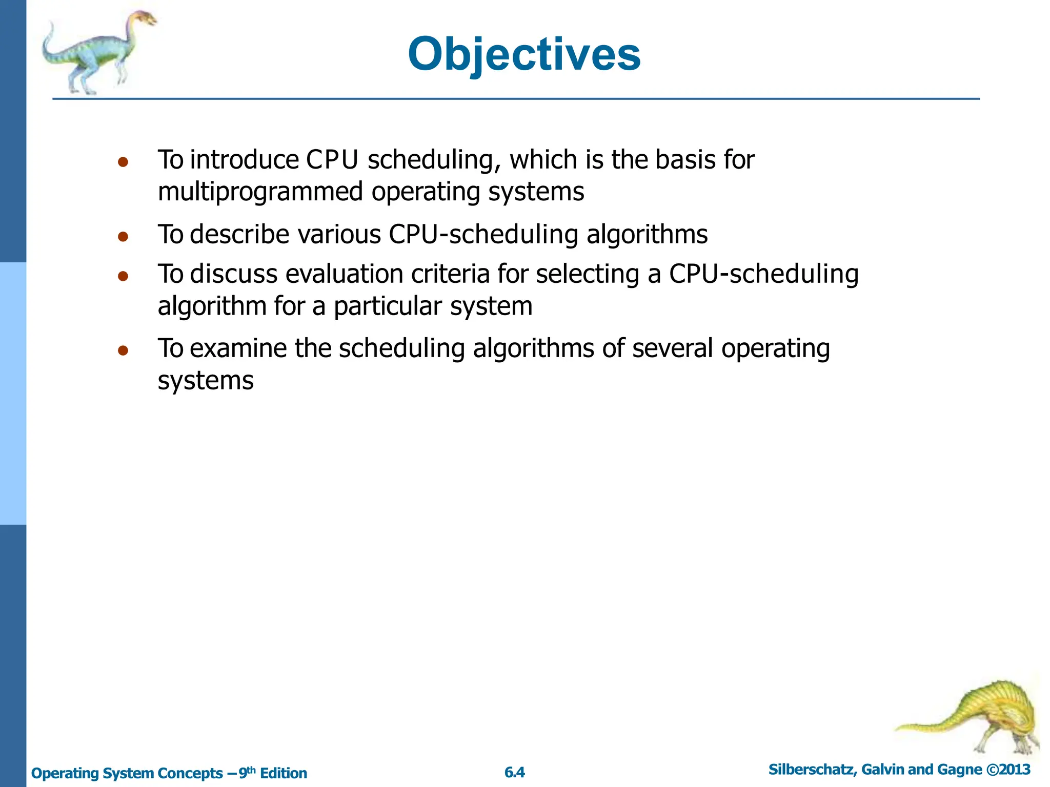 Operating Systems Cpu Scheduling Process Pptx Operating Systems Computer Software And