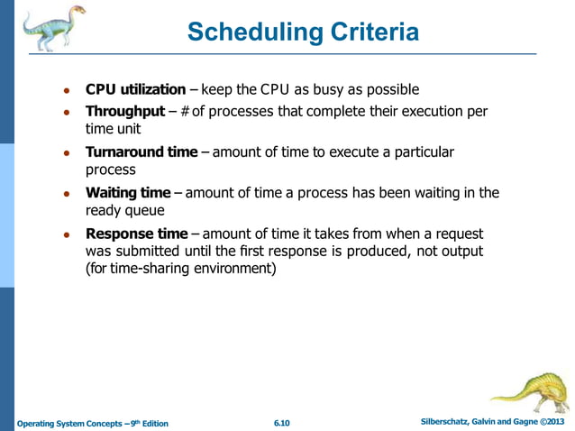 Operating Systems CPU Scheduling Process | PPTX | Operating Systems | Computer Software and ...