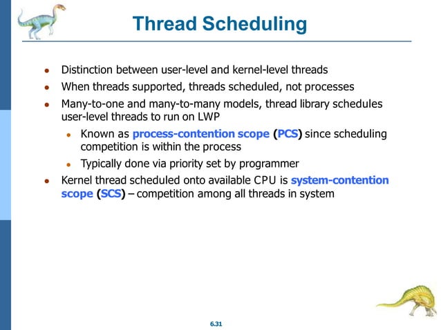 Operating Systems - CPU Scheduling Process | PPT