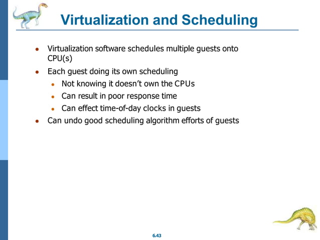 Operating Systems - CPU Scheduling Process | PPT