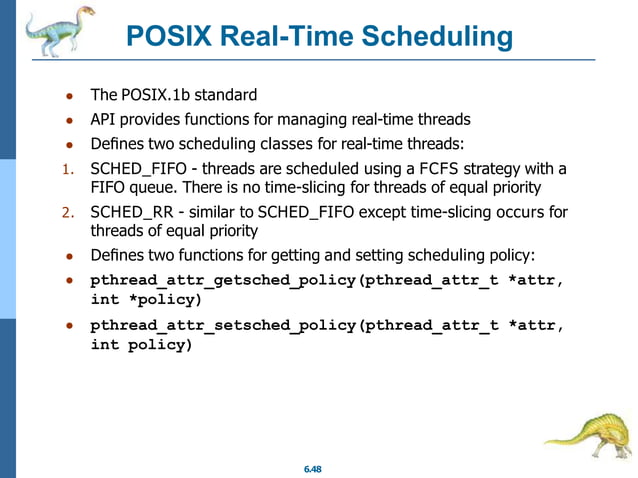 Operating Systems - CPU Scheduling Process | PPT