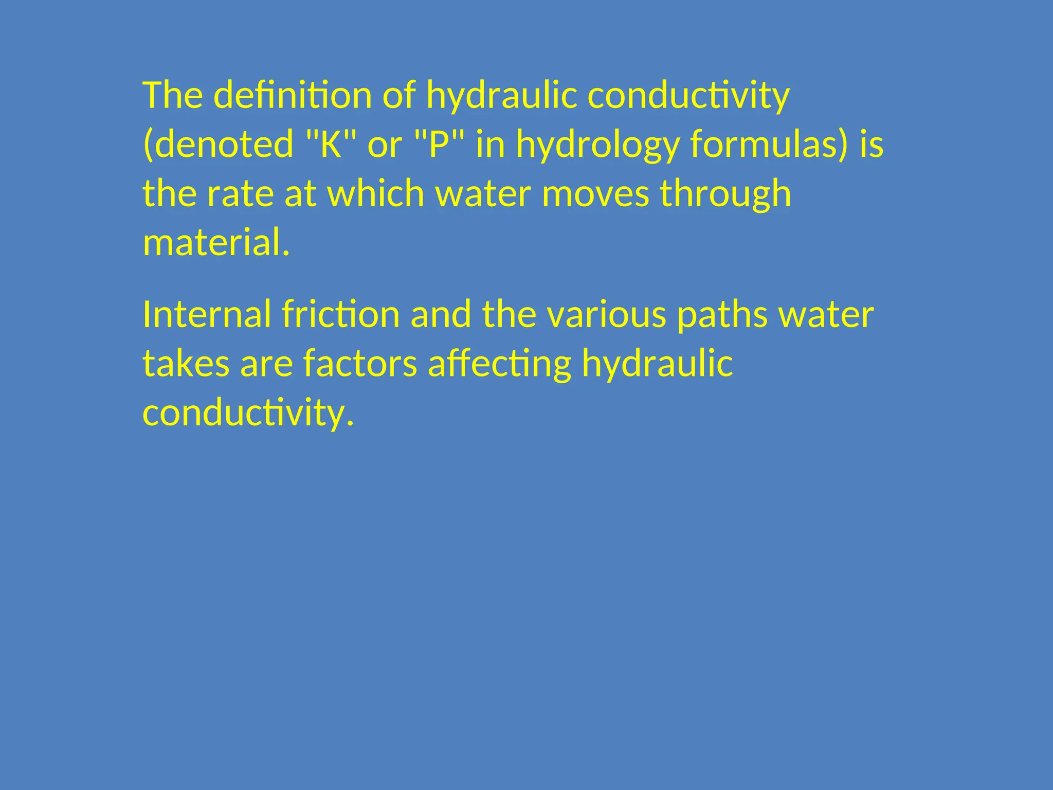 ch6.3.ppt for hydrology and hydrogeology | PPT
