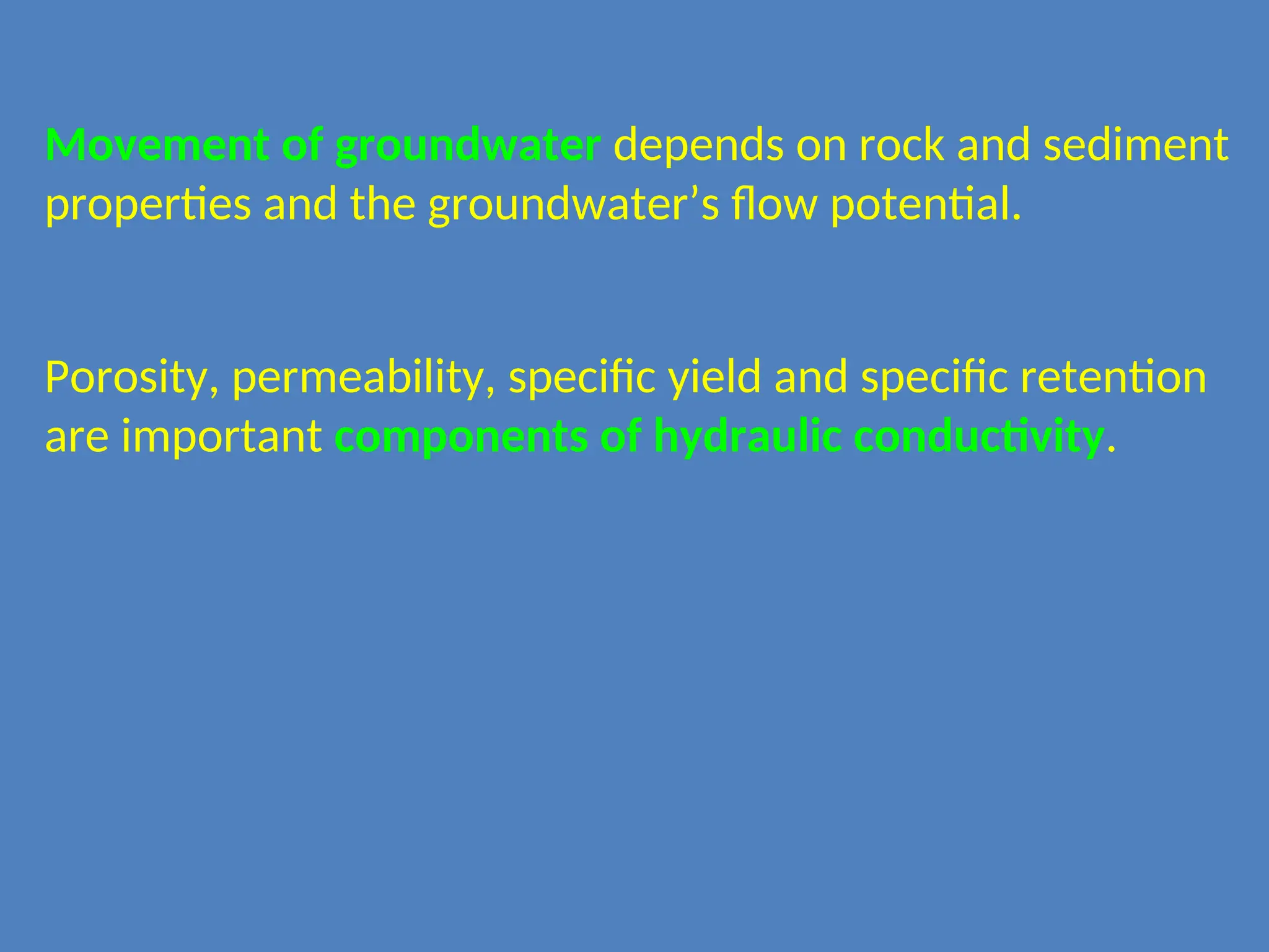 ch6.3.ppt for hydrology and hydrogeology | PPT