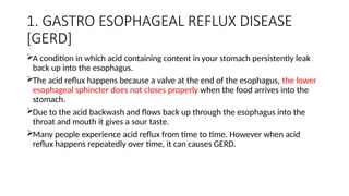Gastrointestinal Disorder ppt. Gastrointestinal disorders, also known ...