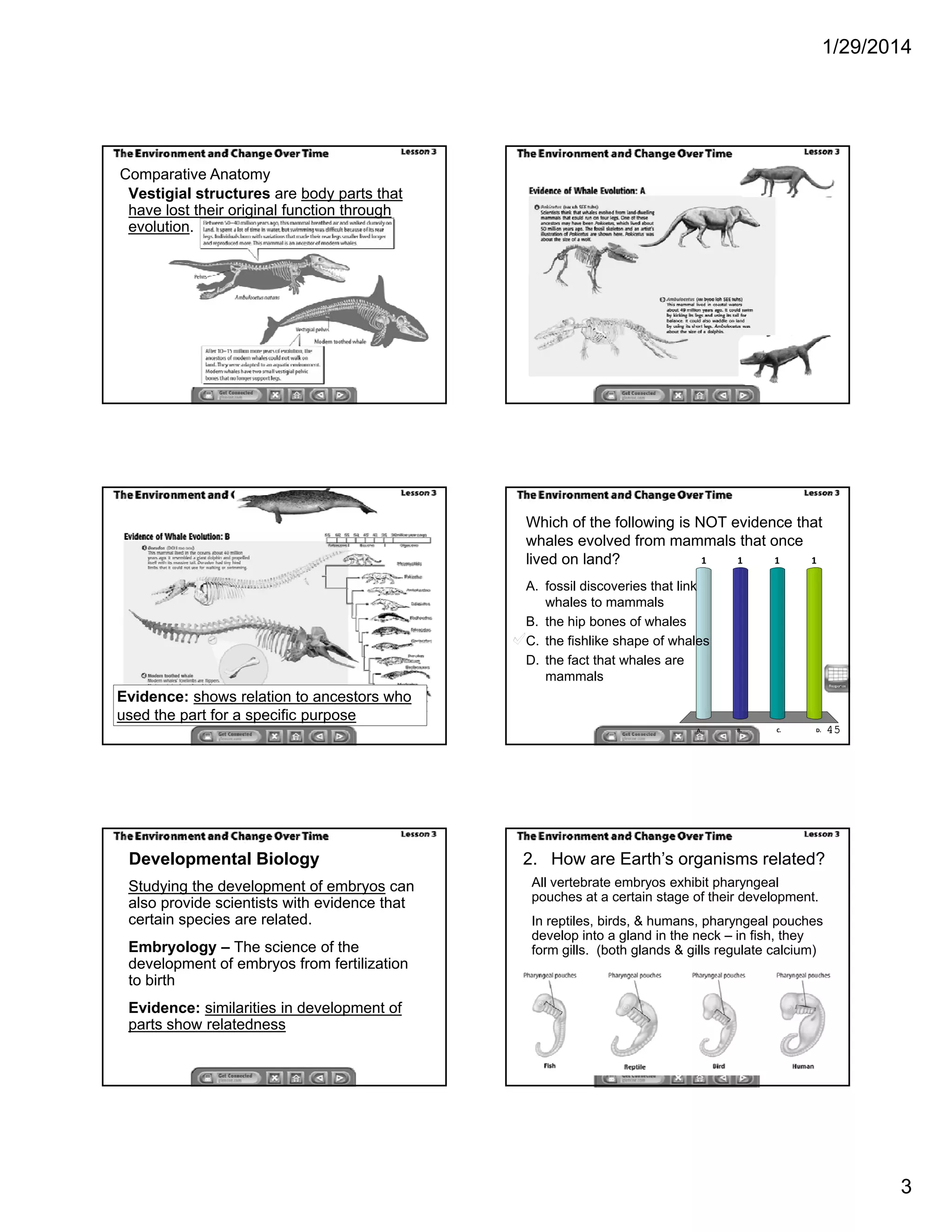 Ch. 6.3 Evidence of Evolution | PDF