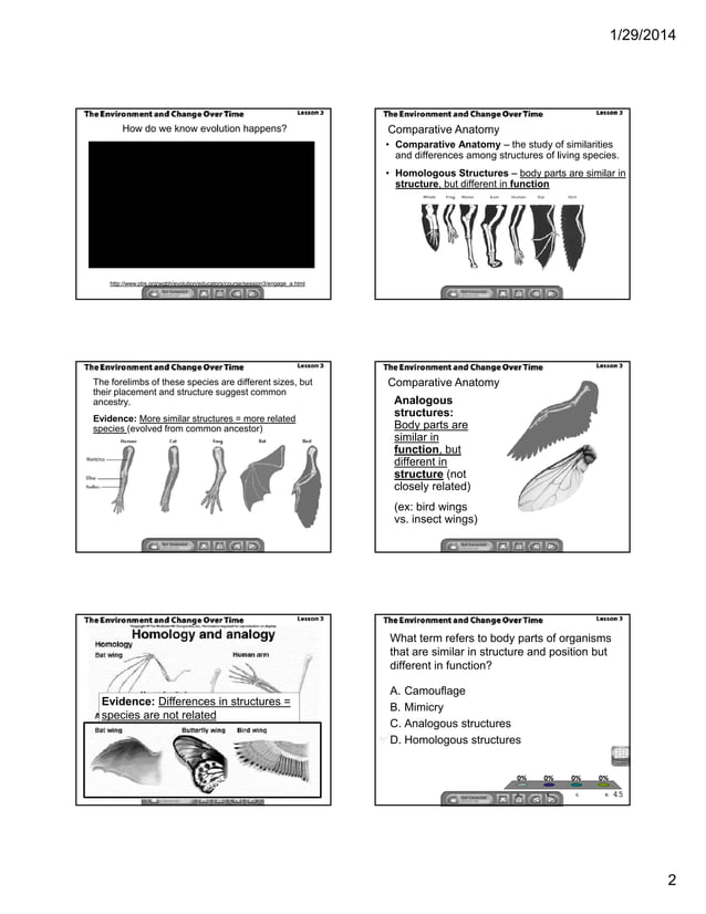 Ch. 6.3 Evidence of Evolution | PDF | Biological Sciences | Science