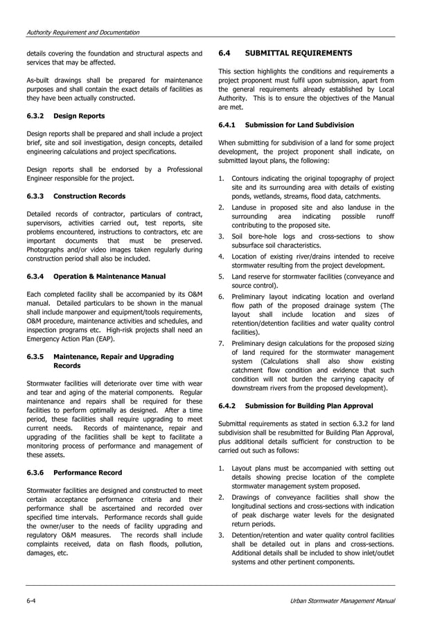 Ch 6 authority requirement and documentation | PDF