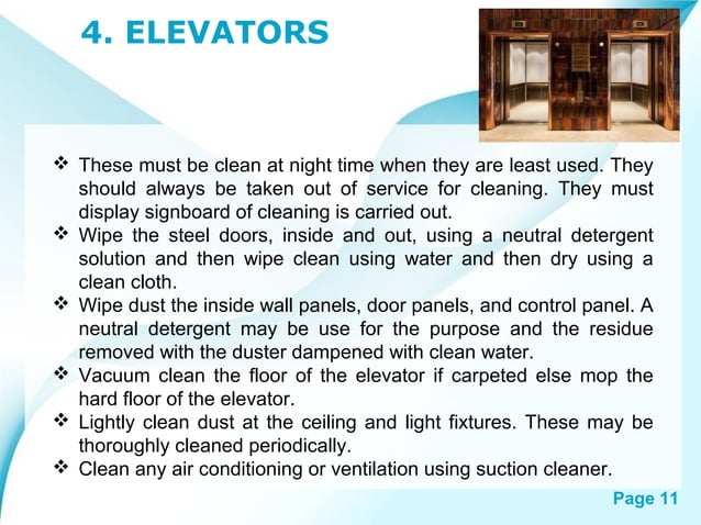 HOUSEKEEPING OPERATION: CLEANING PUBLIC AREAS | PPT