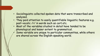 Ch 6 corpus linguistics | PPTX