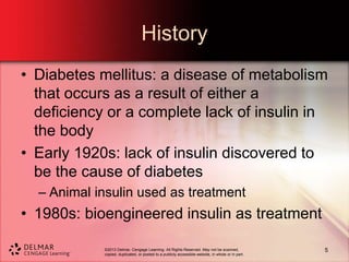 Chapter 6: Diabetes | PPT