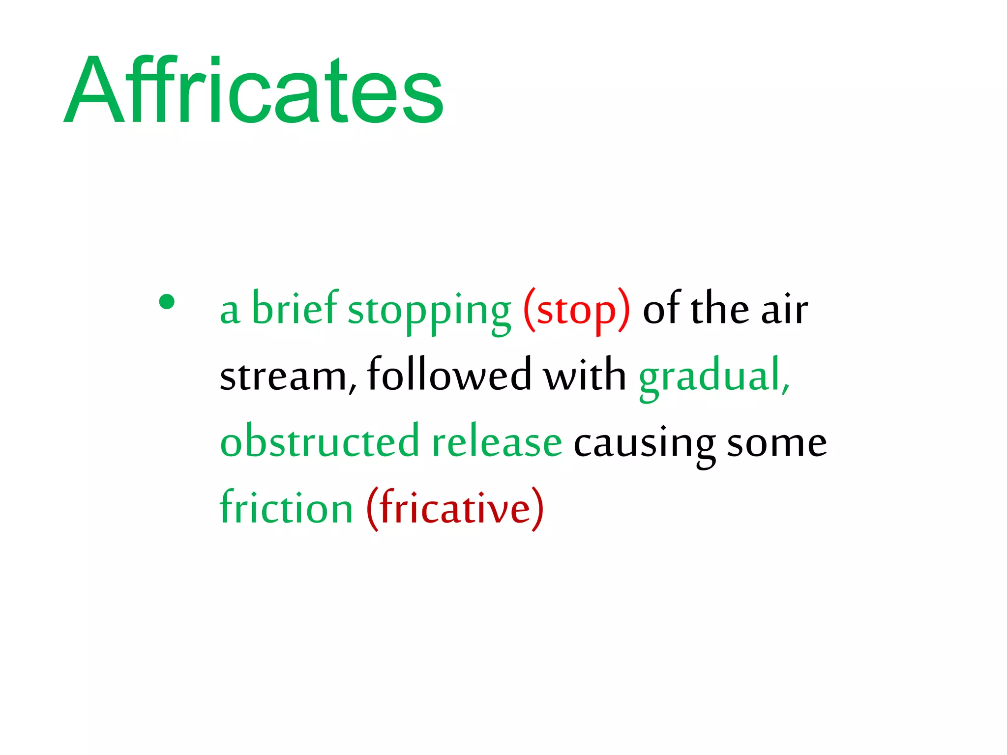 English Phonology - 03-Manners of Articulation | PPTX