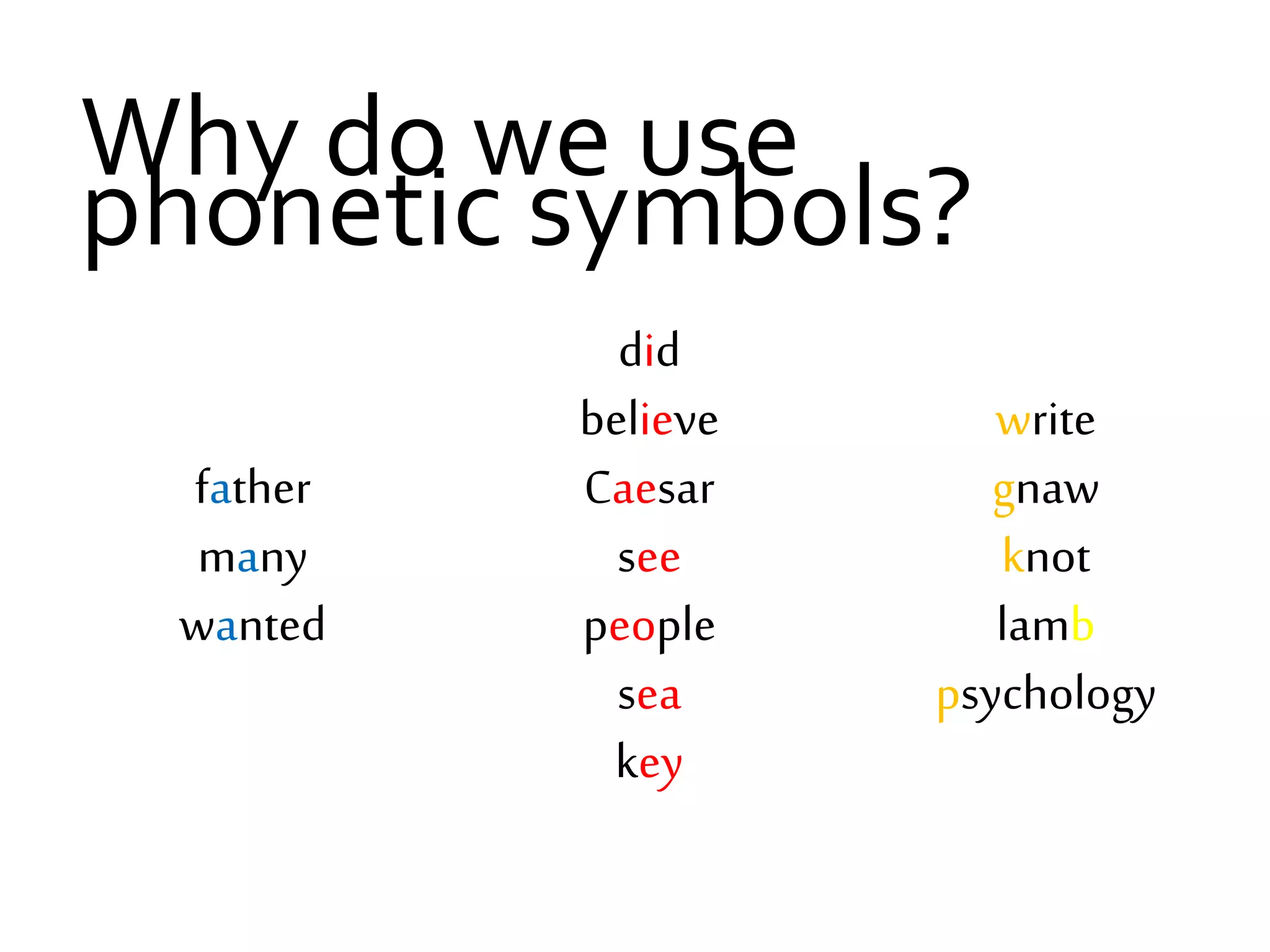 English phonology - 05-Phonetic Transcription | PPTX