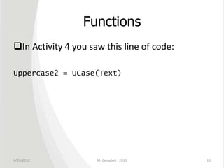 Unit 6: Functions and Subroutines | PPTX | Programming Languages ...