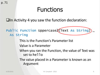 Unit 6: Functions and Subroutines | PPTX | Programming Languages ...