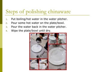 THE FOOD SERVICE SEQUENCE (MISE EN PLACE) | PPT