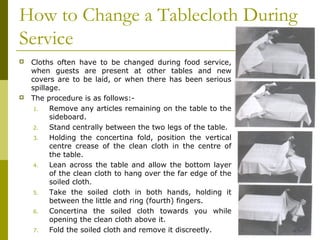 THE FOOD SERVICE SEQUENCE (MISE EN PLACE) | PPT