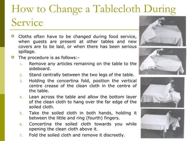 THE FOOD SERVICE SEQUENCE (MISE EN PLACE) | PPT | Cooking | Food & Drink