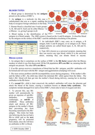 Ch 6 the circulatory system | PDF