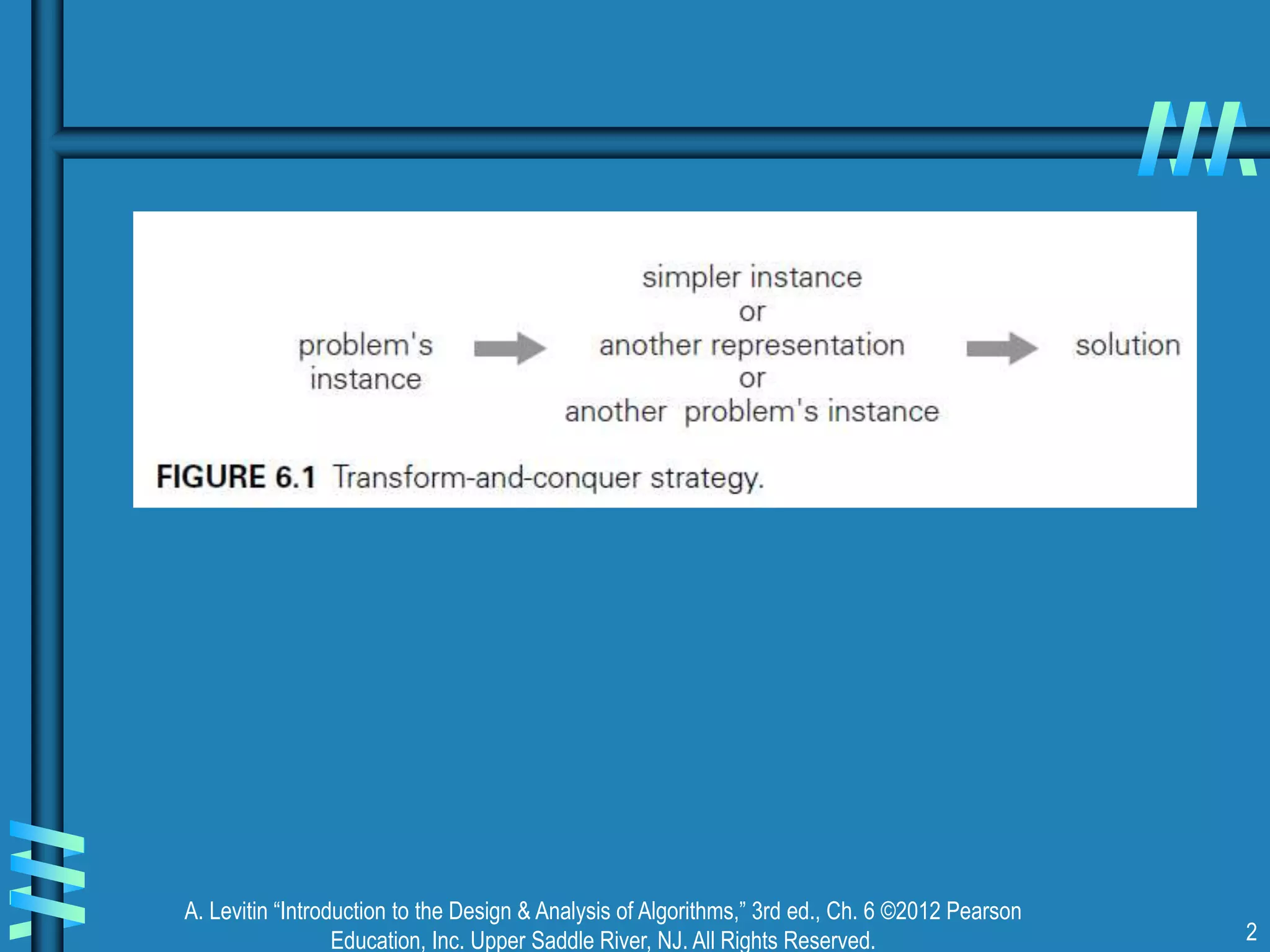 Ch6 transform and conquer | PPT