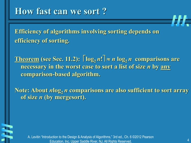 Ch6 transform and conquer | PPT | Programming Languages | Computing
