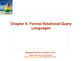 Relational Algebra and relational queries .ppt