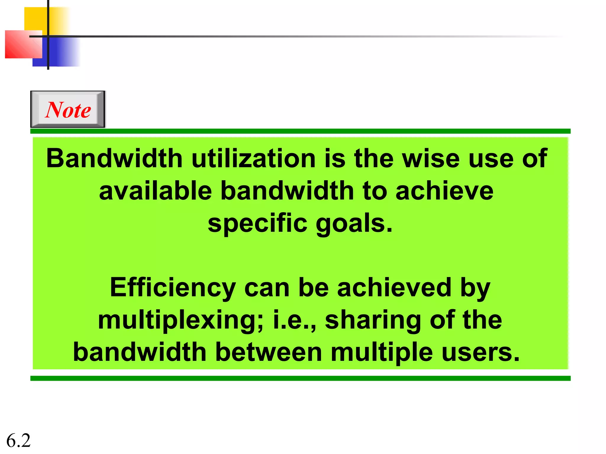 BANDWIDTH UTILIZATION | PPT