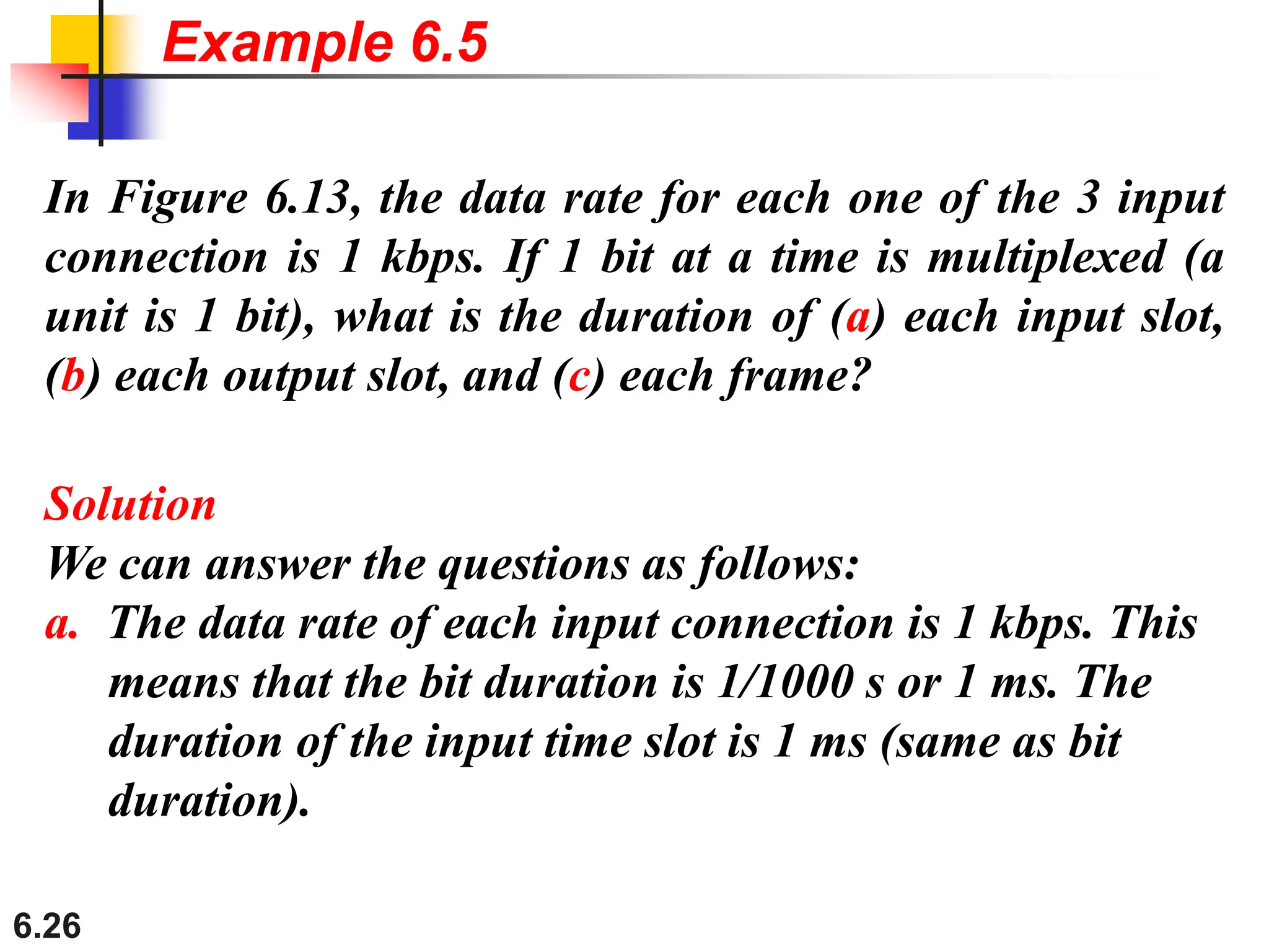 multiplexing and spreading bandwidth utilization | PPT