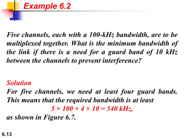 Multiplexing And Spreading Bandwidth Utilization Ppt