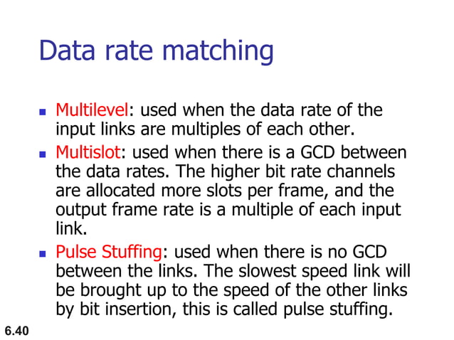 multiplexing and spreading bandwidth utilization | PPT