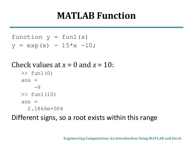 Bisection Method