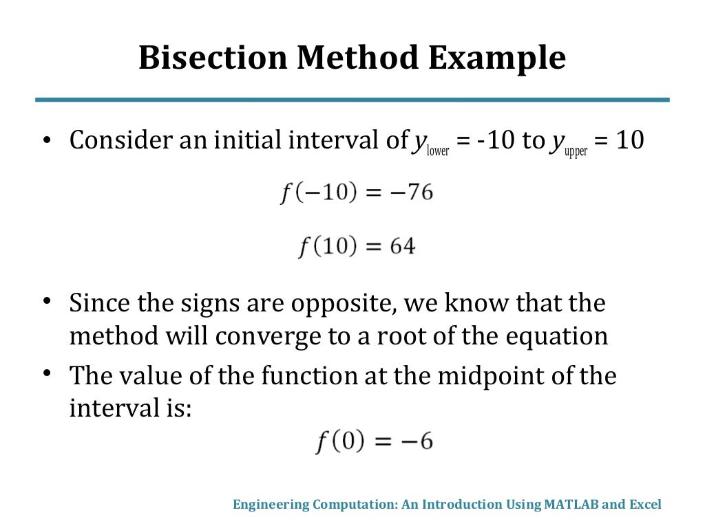 Bisection Method bisection-method