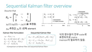 Sensor Fusion Study - Ch6. Alternate Kalman filter formulations [Jinhyuk Song] | PPTX