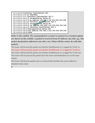 Ch6 ccna exploration 3 lan switching and wireless | PDF