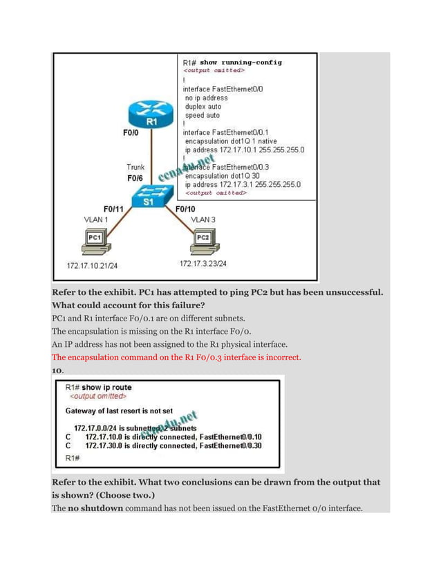 Ch6 ccna exploration 3 lan switching and wireless | PDF