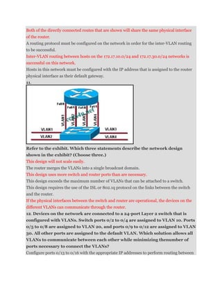 Ch6 ccna exploration 3 lan switching and wireless | PDF