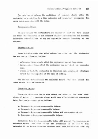 Ch 6 construction progress control | PDF