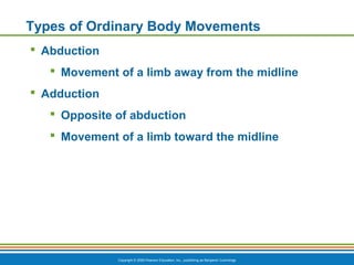 CVA A&P - Chapter 6c: Muscle Movements and Major Muscles | PPT