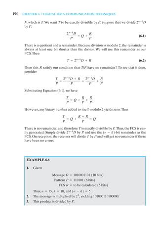 Ch 6 data and computer communicationwilliam stallings | PDF