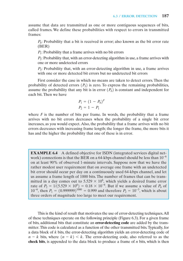 Ch 6 data and computer communicationwilliam stallings | PDF