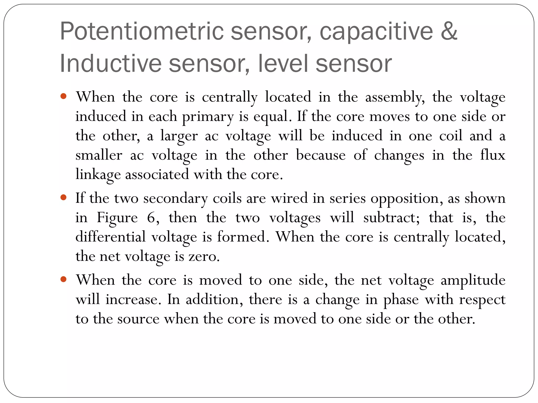 Mechanical Sensors | PDF