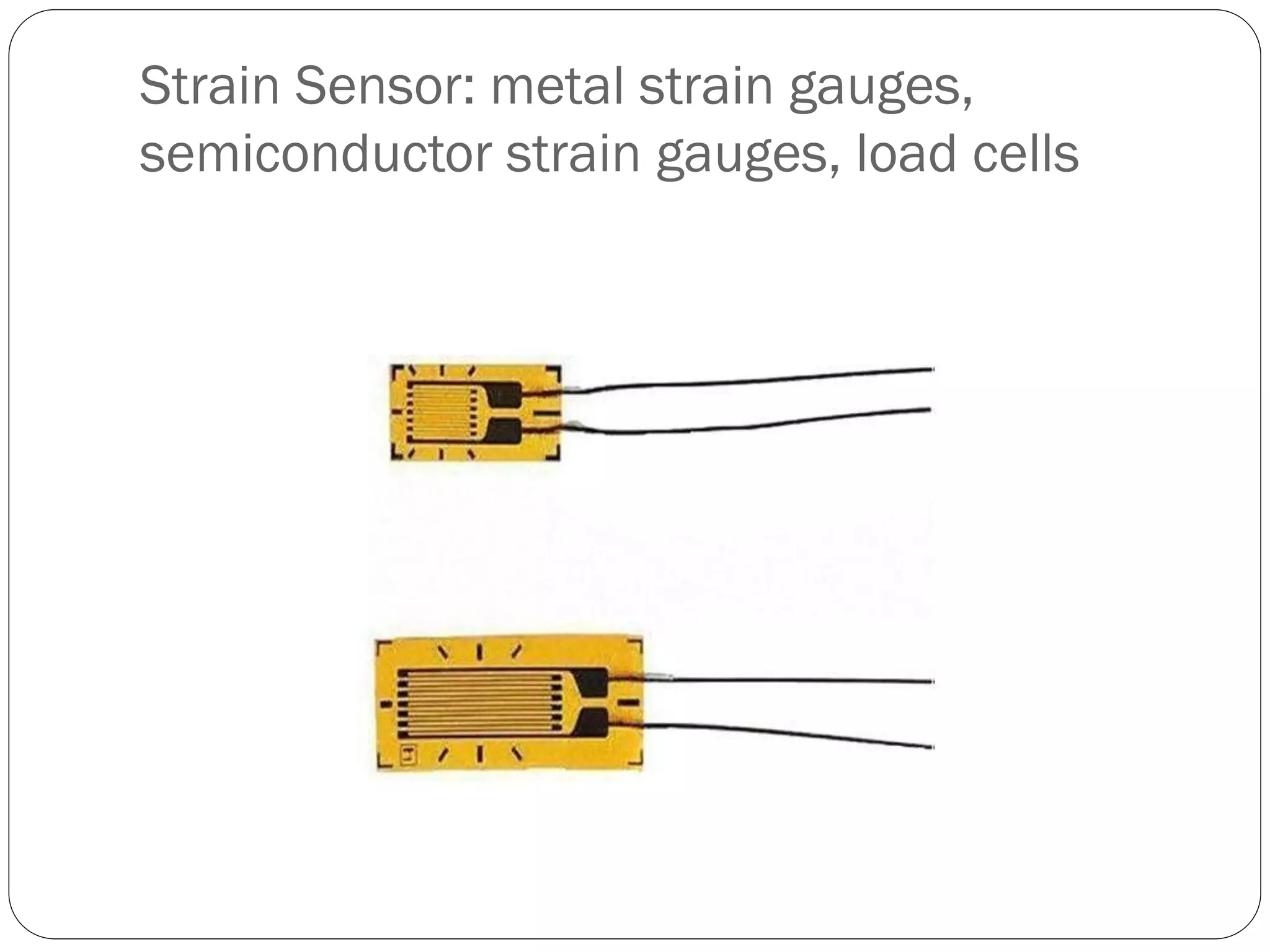 Mechanical Sensors | PDF